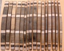 15 Oak Wine Barrel staves , art, craft home decor, california, oak wood