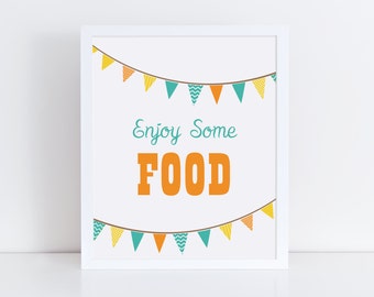 Food table signs | Etsy