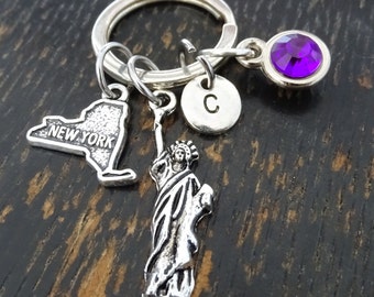 New york keychain | Etsy