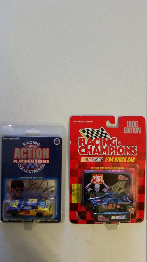2 nascar collectibles racing champions 57 & action platinum