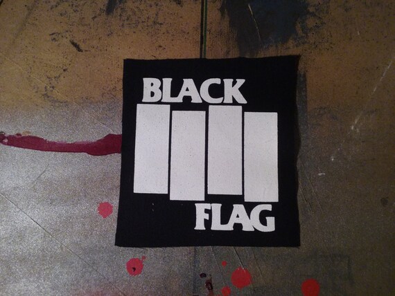 Black Flag Punk Band Patch Crust Punk Hardcore Death By Xdispatchx