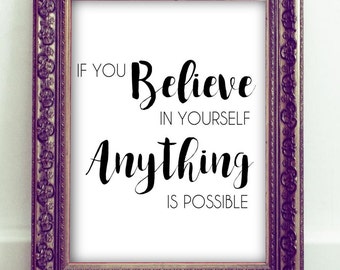 Anything is possible | Etsy