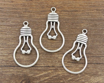 Light bulb necklace | Etsy