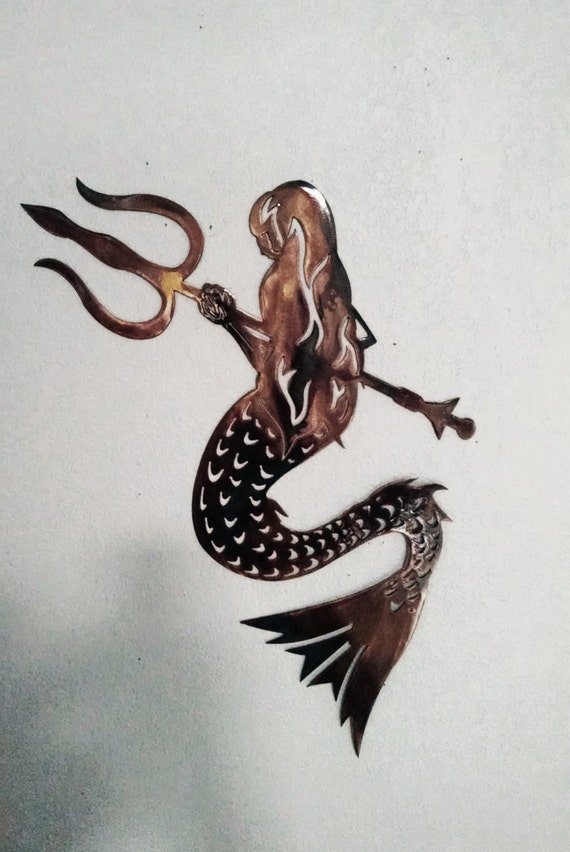 Mermaid Soldier Wall Art