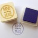 Handmade stamp: laser cut stampstamp for tags rubber stamp