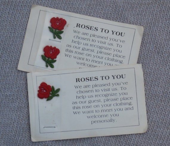 Roses To You Rose Applique Stickers Set of 3