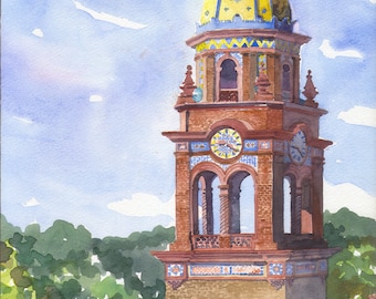 Clock tower | Etsy