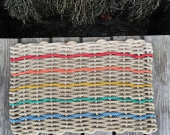 Rope Garland Recycled Lobster Rope by CapePorpoiseTrading