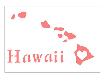 Hawaii stencils | Etsy