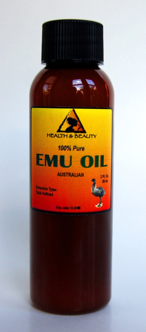 2 oz EMU OIL AUSTRALIAN Triple Refined Organic 100% Pure