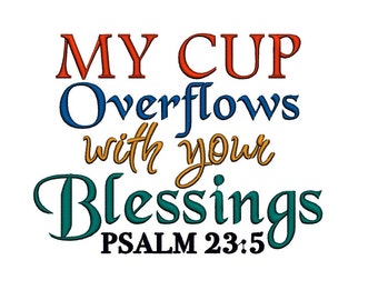 My cup overflows | Etsy
