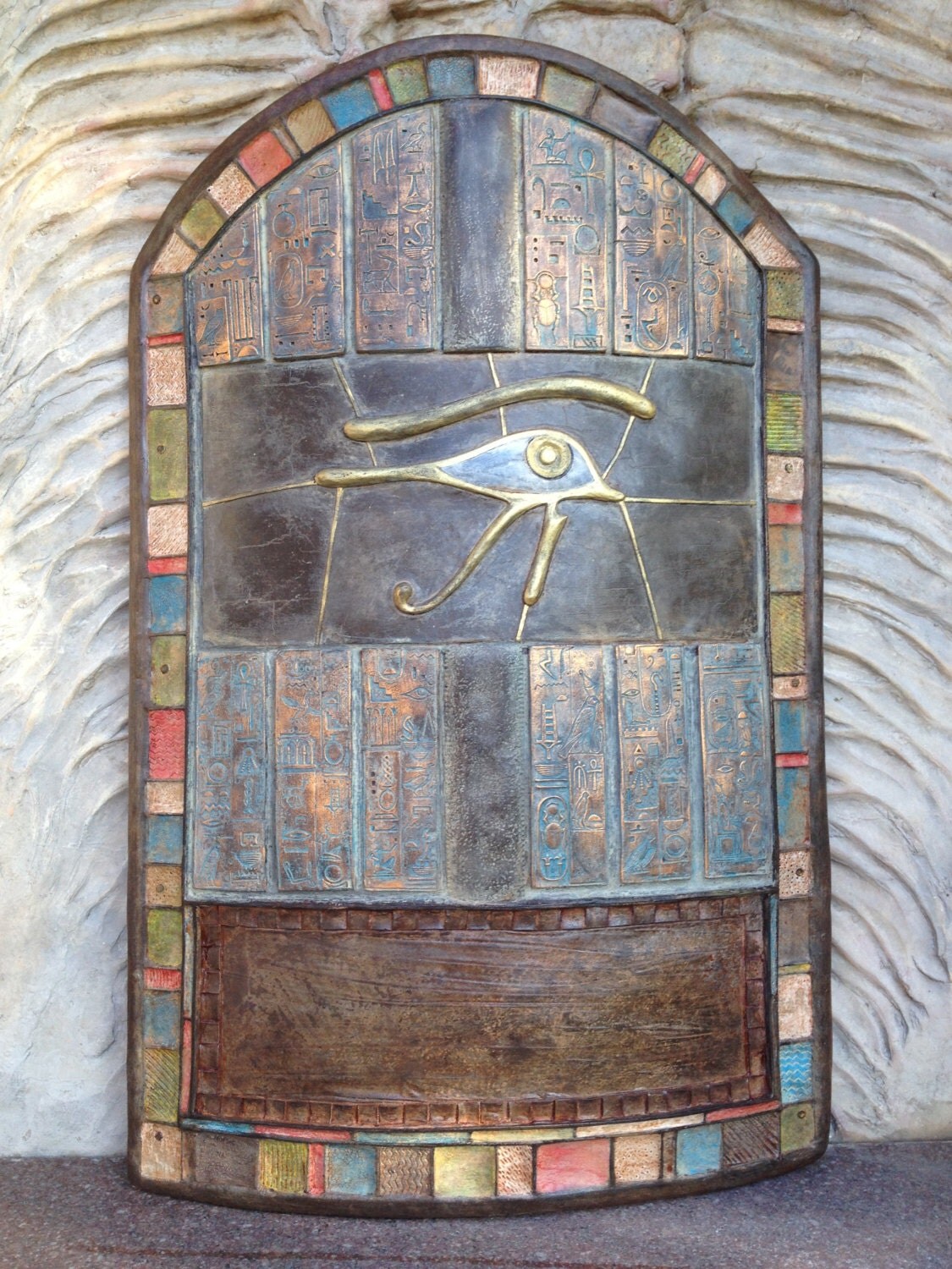 Egyptian ShieldLarp ArmorReplica Ancient by BirdArtBulgaria