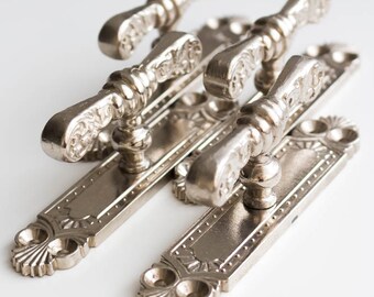 Silver drawer pulls | Etsy