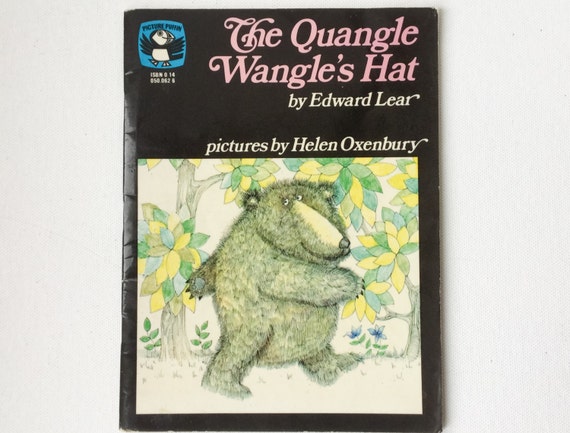 The Quangle Wangle's Hat by Edward Lear Rare Vintage