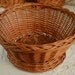 Handmade Wicker Basket Handwoven Willow Basket by WillowSouvenir