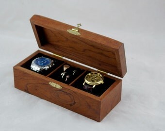 Unique wood watch box related items | Etsy
