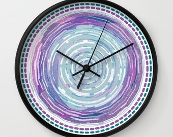 Mandala clock | Etsy