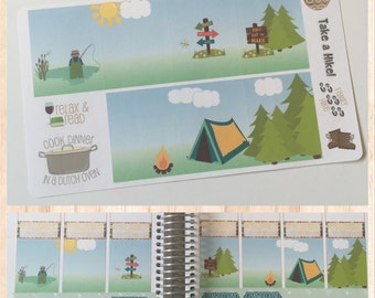 Camping scene | Etsy