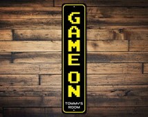Popular items for video game signs on Etsy