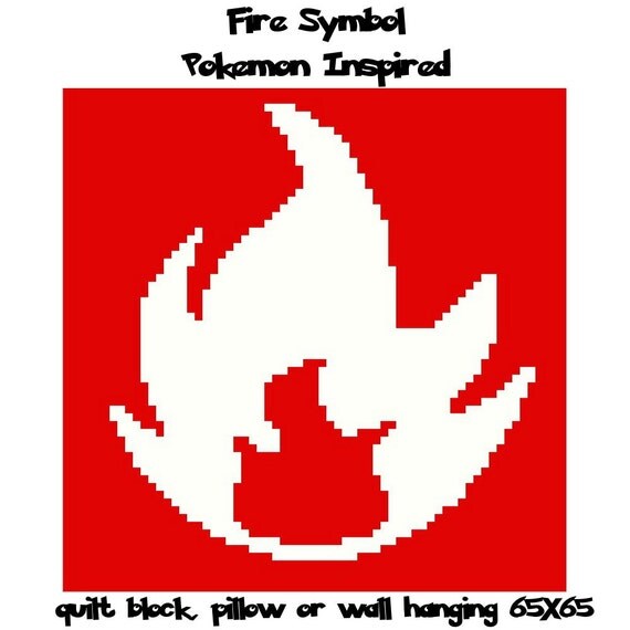 Pokemon Fire Symbol New
