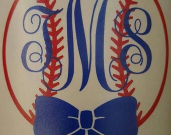 Vinyl Infinity Softball decal