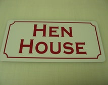 Popular items for hen house sign on Etsy
