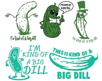 Kind of a big dill | Etsy