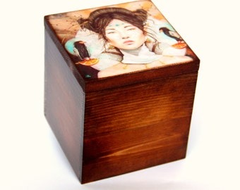 Handmade wood box | Etsy