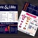 Color Block Infographic Wedding Program