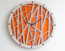 Unique bamboo clock related items | Etsy