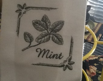 Toile kitchen towel | Etsy