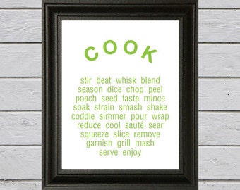 Kiss the cook sign | Etsy