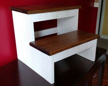 Unique two step stool related items | Etsy