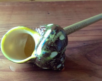 Unique seashell pipe related items | Etsy