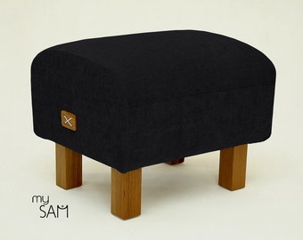 Storage Pouf Upholstered Ottoman Toy Storage Pouffe by mySAMshop