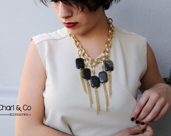 Cleavage necklace | Etsy