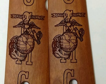Usmc 1911 grips | Etsy