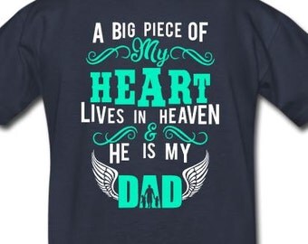 Dad memorial shirt | Etsy