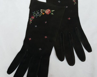 Embroidery gloves | Etsy