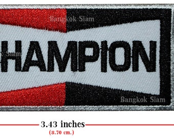 Champion patch | Etsy