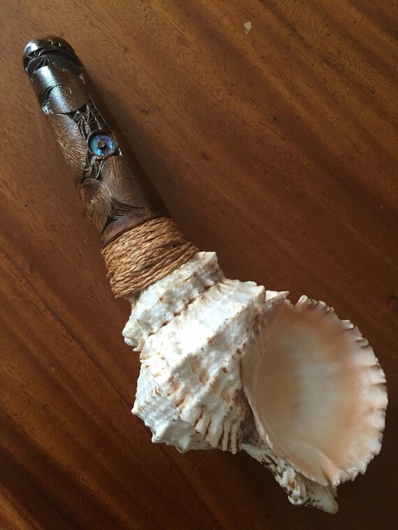 Instrumento de concha de caracol maoríes por ContecreationsUS
