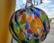 Unique hanging glass balls related items | Etsy