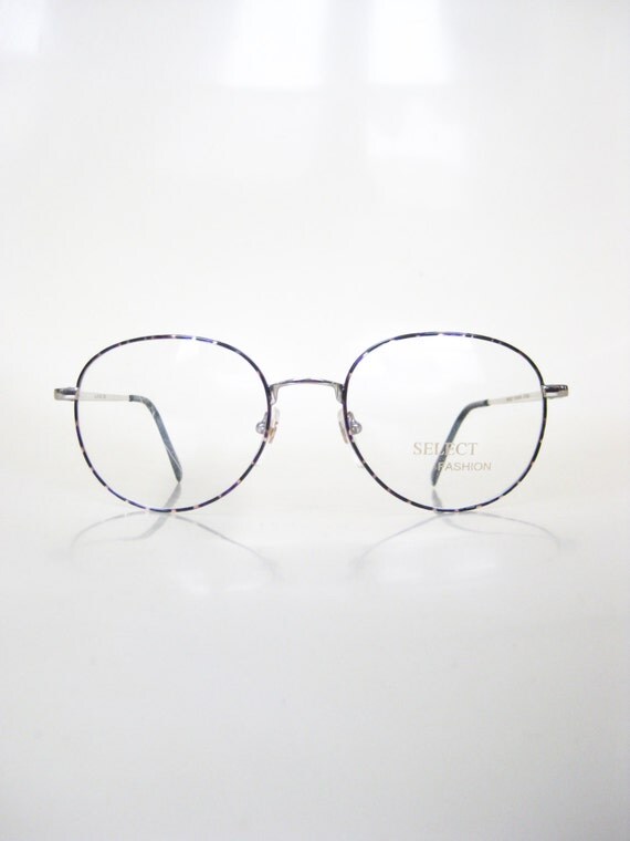 Sale Vintage Wire Rim Glasses Round Eyeglasses 1980s Deadstock