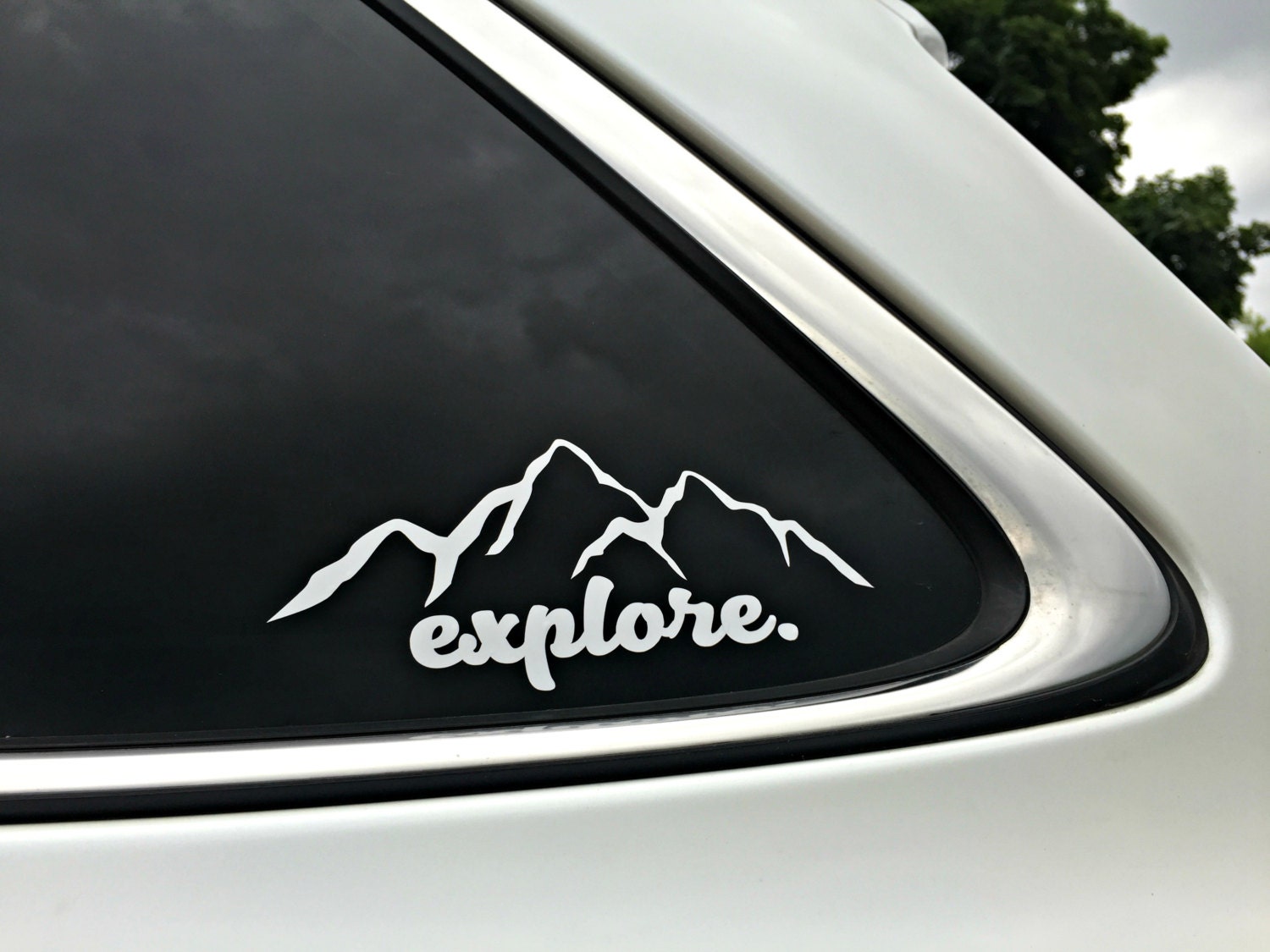 Explore. Mountain Decal