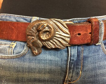 Unique ram belt buckle related items | Etsy
