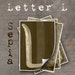 LETTER L Alphabet Photography LETTERS Sepia Alphabet Photos