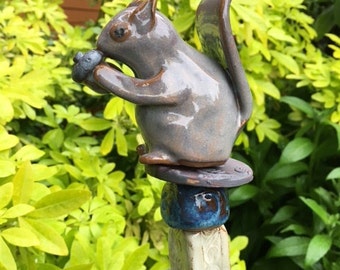 Squirrel planter | Etsy