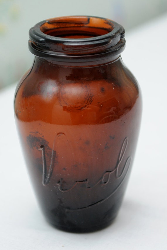 Virol Glass Jar / Bottle