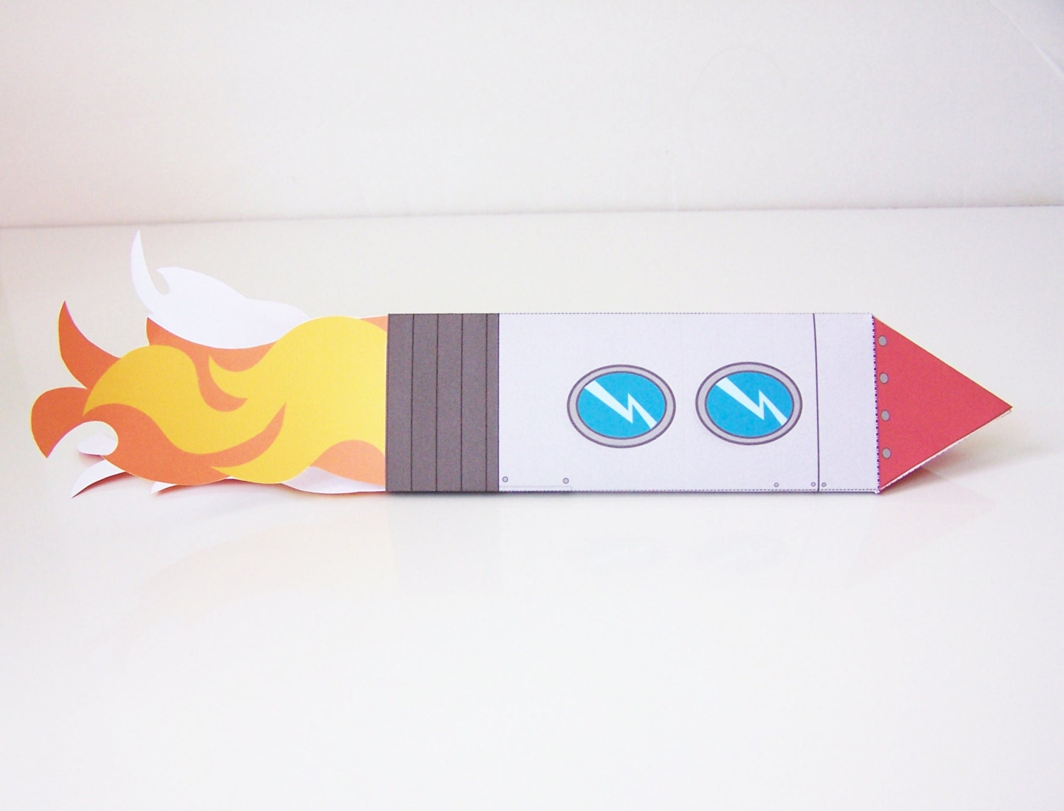 Printable Rocket Papercraft