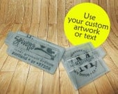 Return Address Stamps and Custom Rubber Stamps by RemarkableStamps